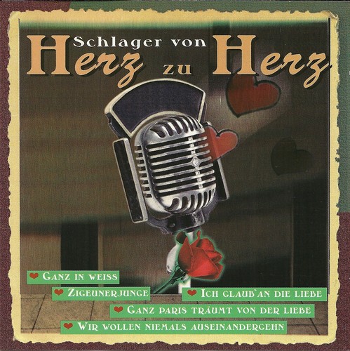 (2CD's) Schlager Von Herz zu Herz -Heidi Brühl, Ivo Robic, Peter Rubin ...