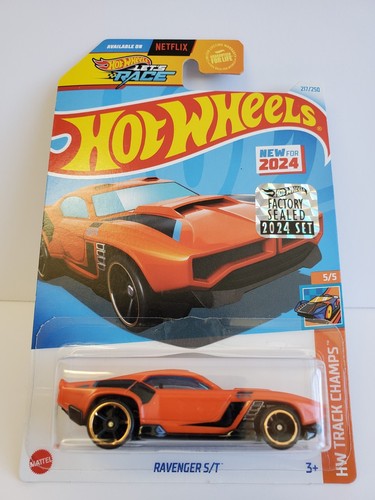 2024 Hot Wheels RAVENGER S/T Track Champs Car from Sealed Factory ...
