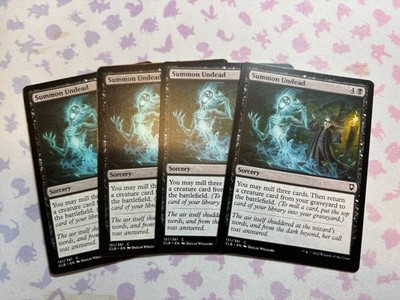 4x Summon Undead - CLB 151 MTG Magic The Gathering | eBay