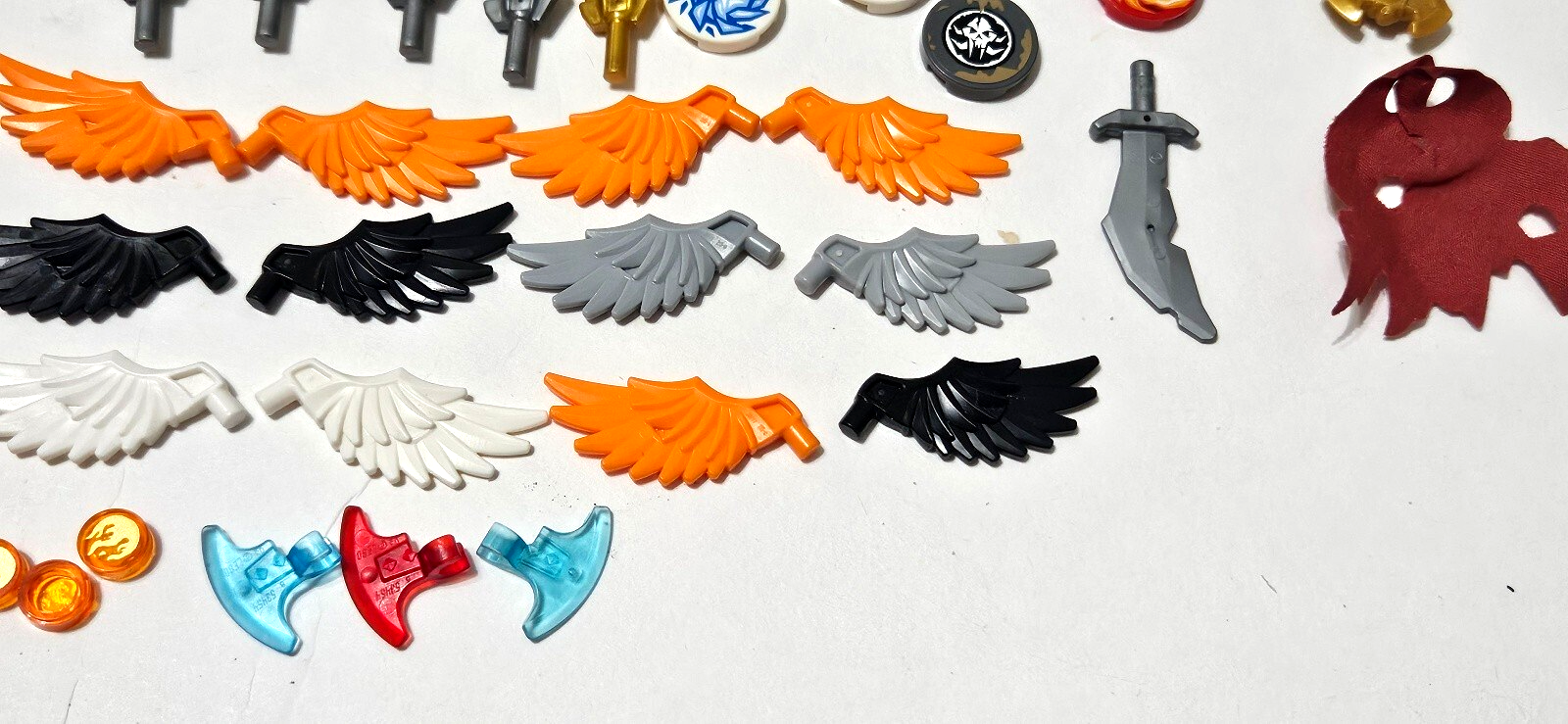 Lego Chima Minifigure Lot Minifigures Weapons Masks Accessories | eBay