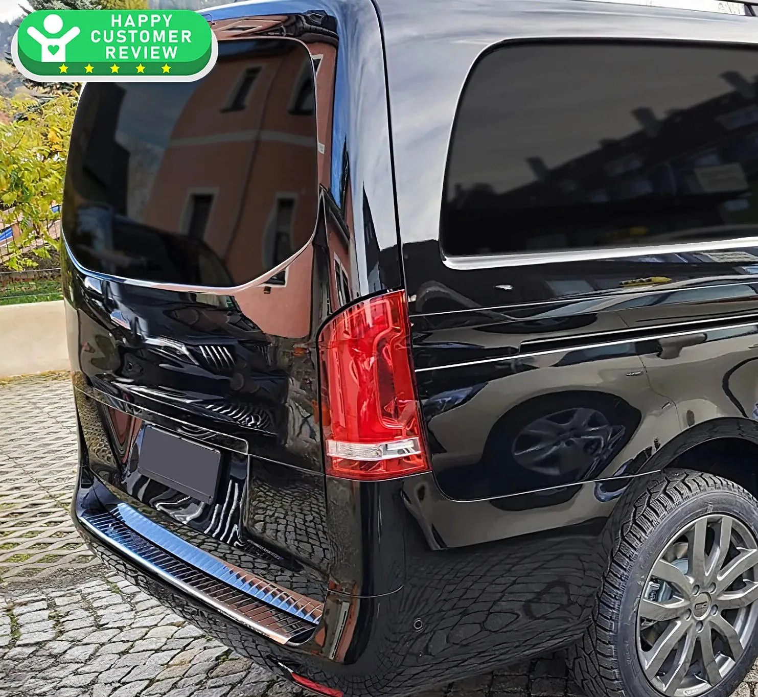 For Mercedes Benz Metris 2016-2021 Cargo Van Stainless Steel Rear ...