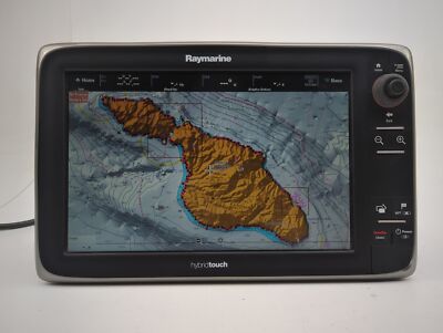 Raymarine e127 E70024 HybridTouch 12" GPS Fishfinder Chartplotter MFD ...