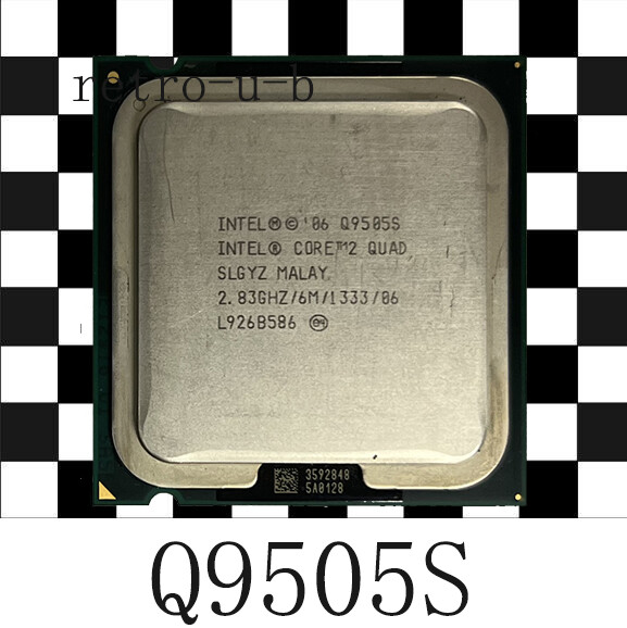 Intel Core 2 Quad Q9505S 2.83GHz Quad-Core (AT80580AJ0736MG) Processor ...