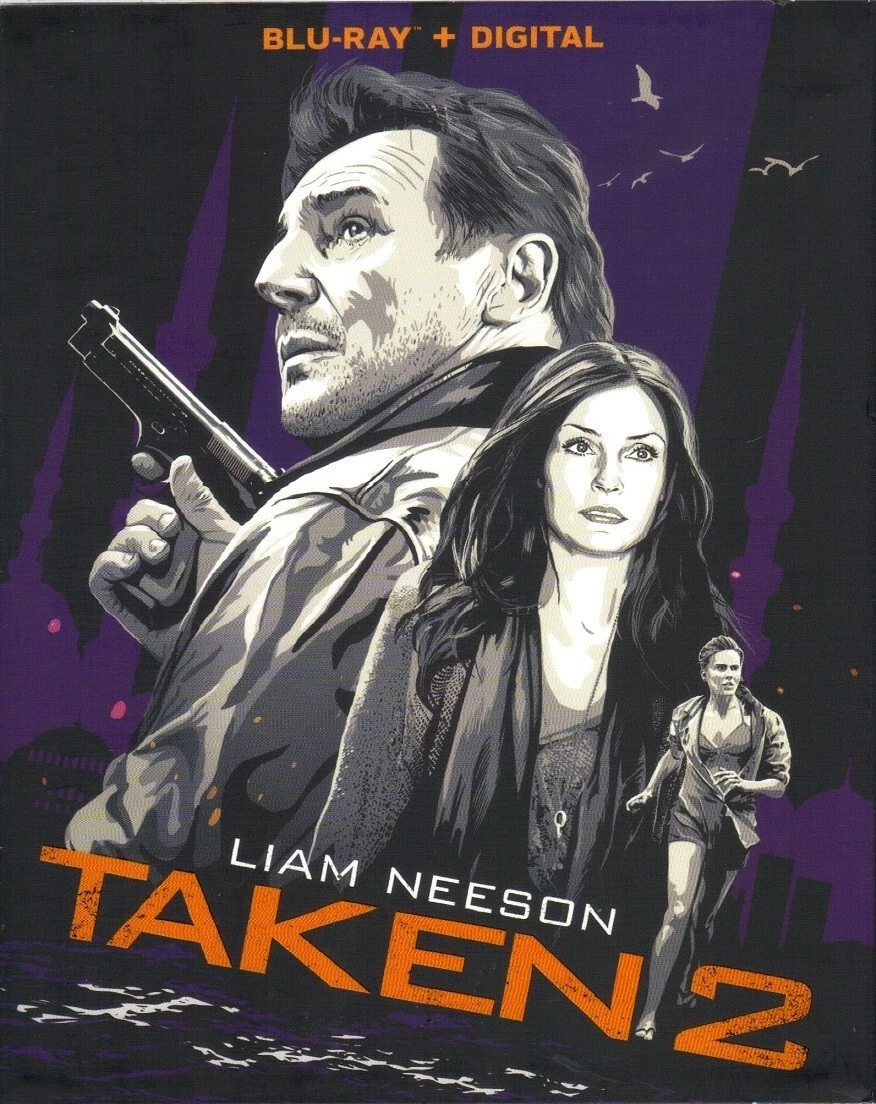 Taken 2 Blu Ray Cover