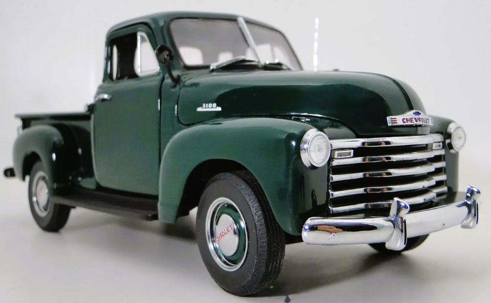 Chevrolet 55Chevy57 Pickup Truck 1955 1957 1950s 1:24 SCALE METAL BODY ...