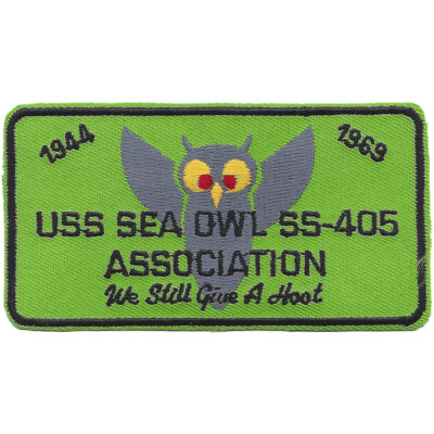USS Sea Owl SS-405 Association B Version Patch | eBay