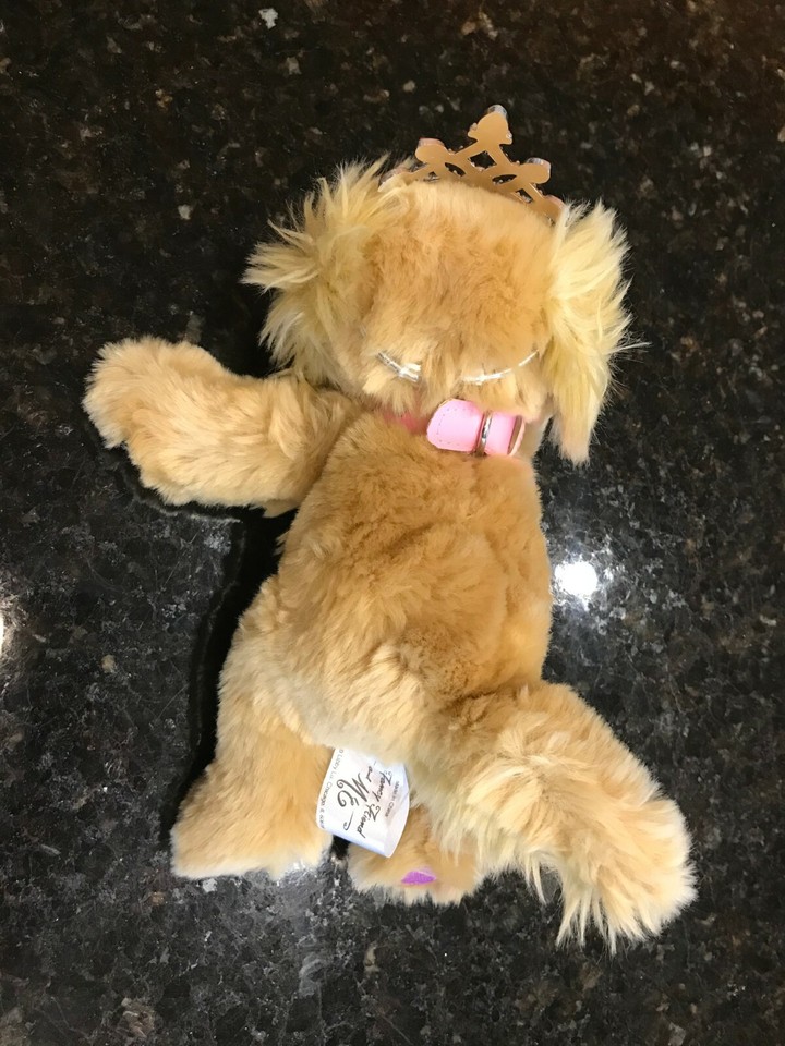 Club Libby Brown Plush Puppy Dog CROWN My Fancy Friend and ME "RUBY" | eBay