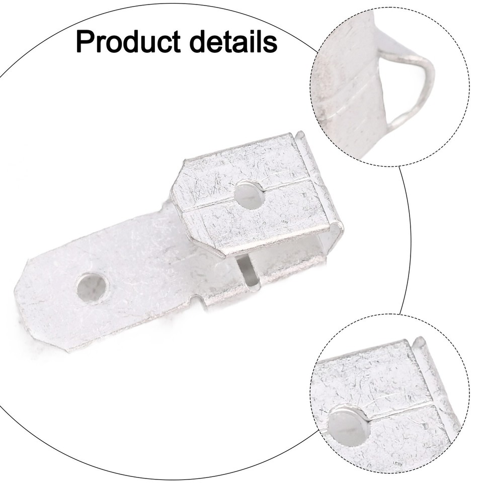 Electrical Double Male Female Adapter 25/50/100PCS Dual Spade ...