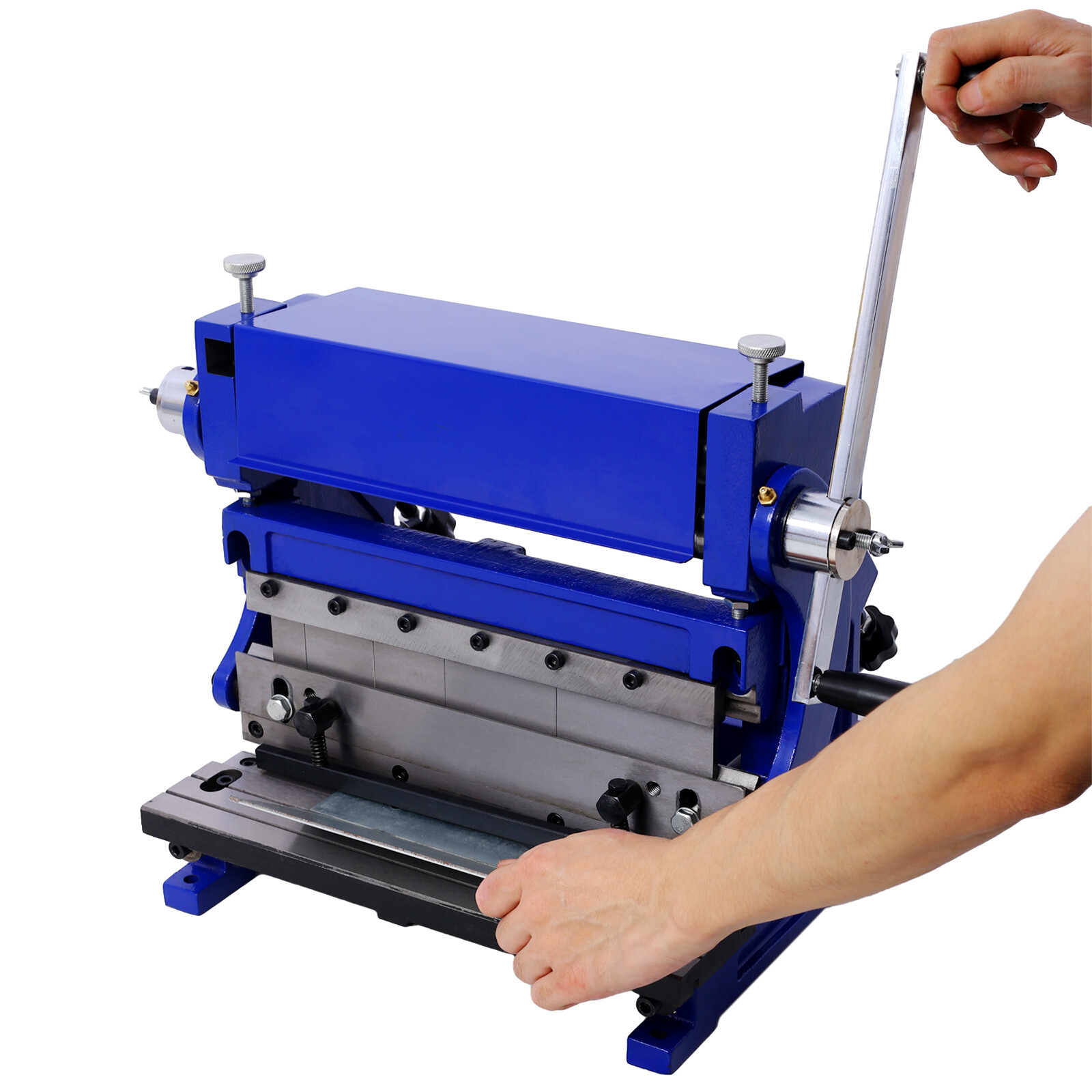 3-In-1 Sheet Metal Shear 12" Metal Brake Folder Slip Roller Machine 20 ...