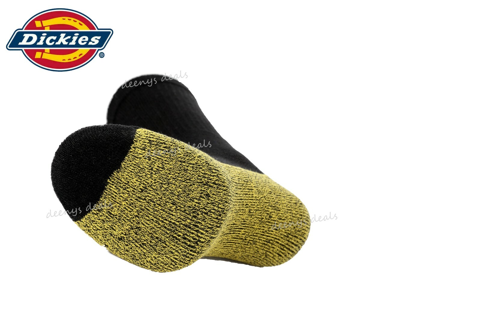 12 Pairs DICKIES Mens Industrial Crew Boot Work Socks Thick Heavy Duty ...