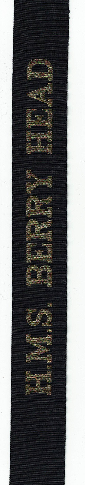 Großbritannien:Mützenband: HMS BERRY HEAD (Lurex) | eBay.de