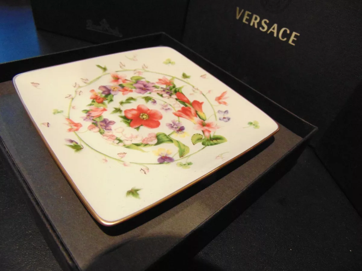 Versace Flower Fantasy Plates | Best Flower Site