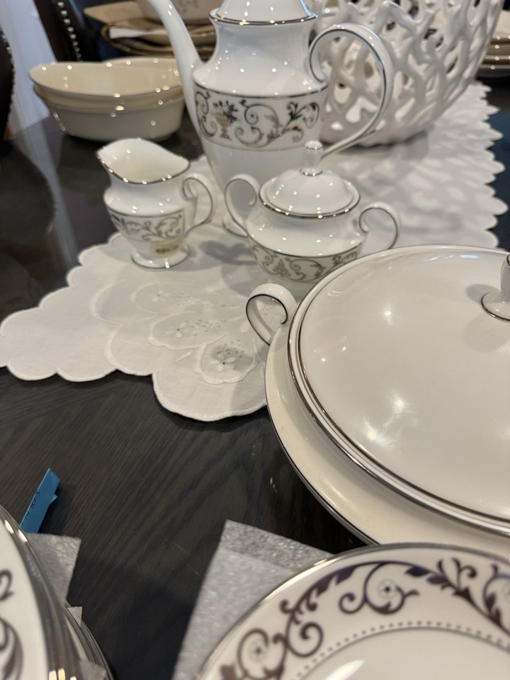 Lenox Fine Bone China AUTUMN LEGACY 5Pc Set BRAND NEW Never Used 22 ...