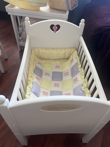 Bitty baby full set, crib, changing table, bath tub, high chair, and ...