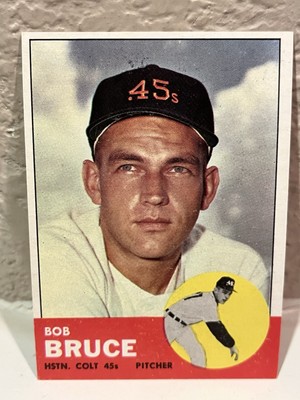 1963 Topps 24 Bob Bruce NRMT | eBay
