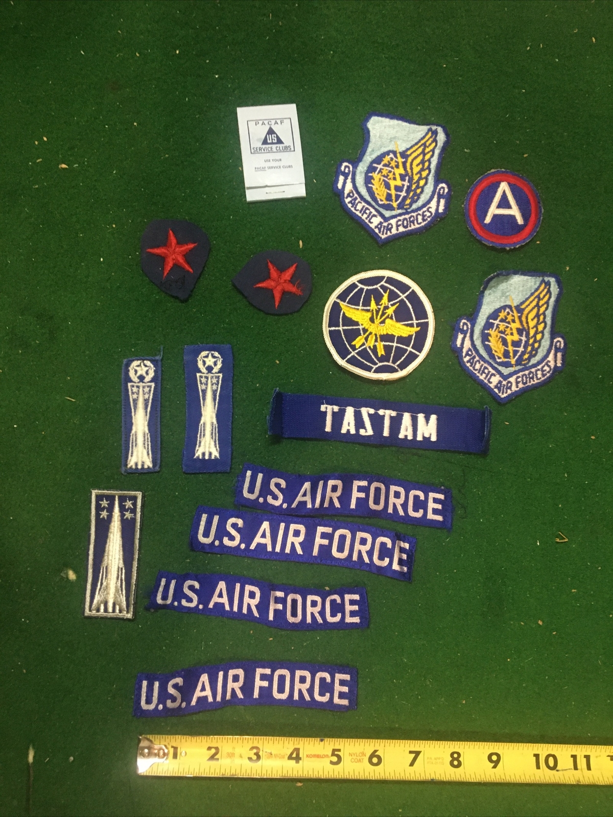 Group lot of Air Force Military Patches US Vintage Uniform Insignia ...