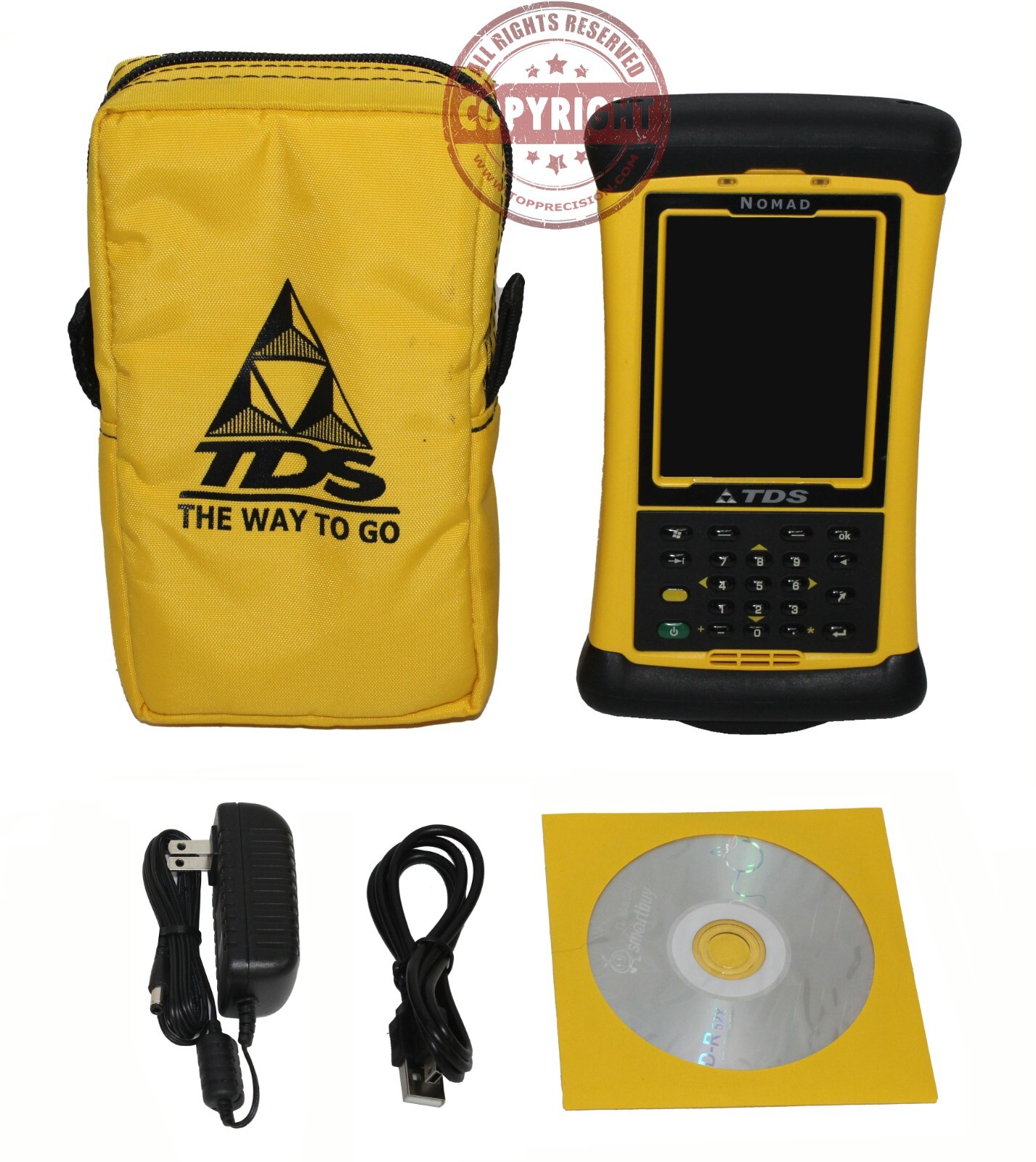 SPECTRA NOMAD CARLSON SURVCE DATA COLLECTOR, TOTAL STATION, TRIMBLE ...