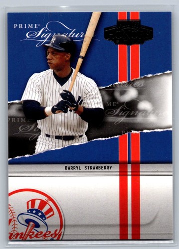 2004 Playoff Honors Prime Signature PS-31 - Darryl Strawberry - Yankees ...
