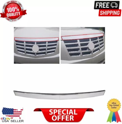New Hood Molding Trim Chrome FOR Cadillac Escalade 2007-2014 GM1235107 ...