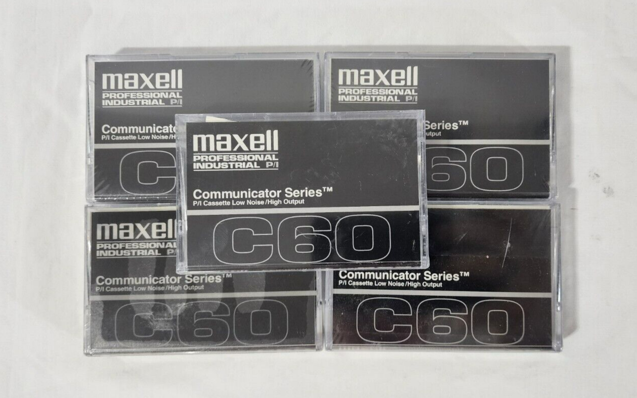 Lot of 5 Maxell Professional Industrial Communicator Series C60 ...