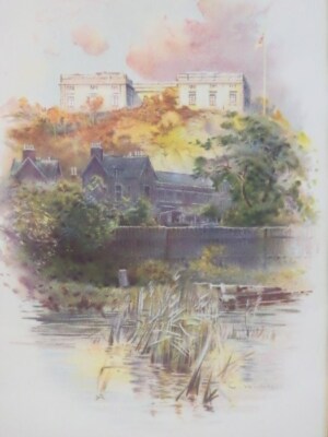 1905 Charles Wilkinson Print: 'Nottingham Castle' [England], after a ...