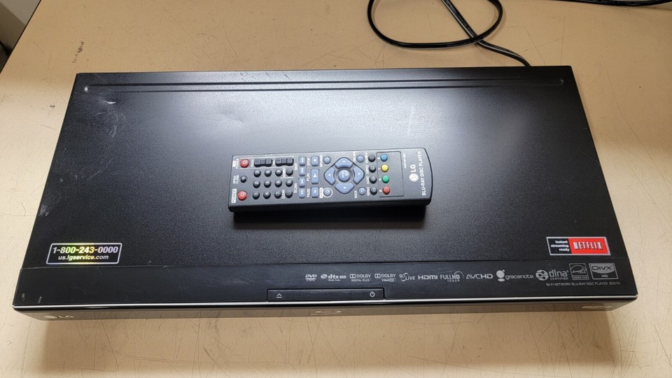 LG BD570 Wi-Fi Network Blu-Ray Disc Player | eBay