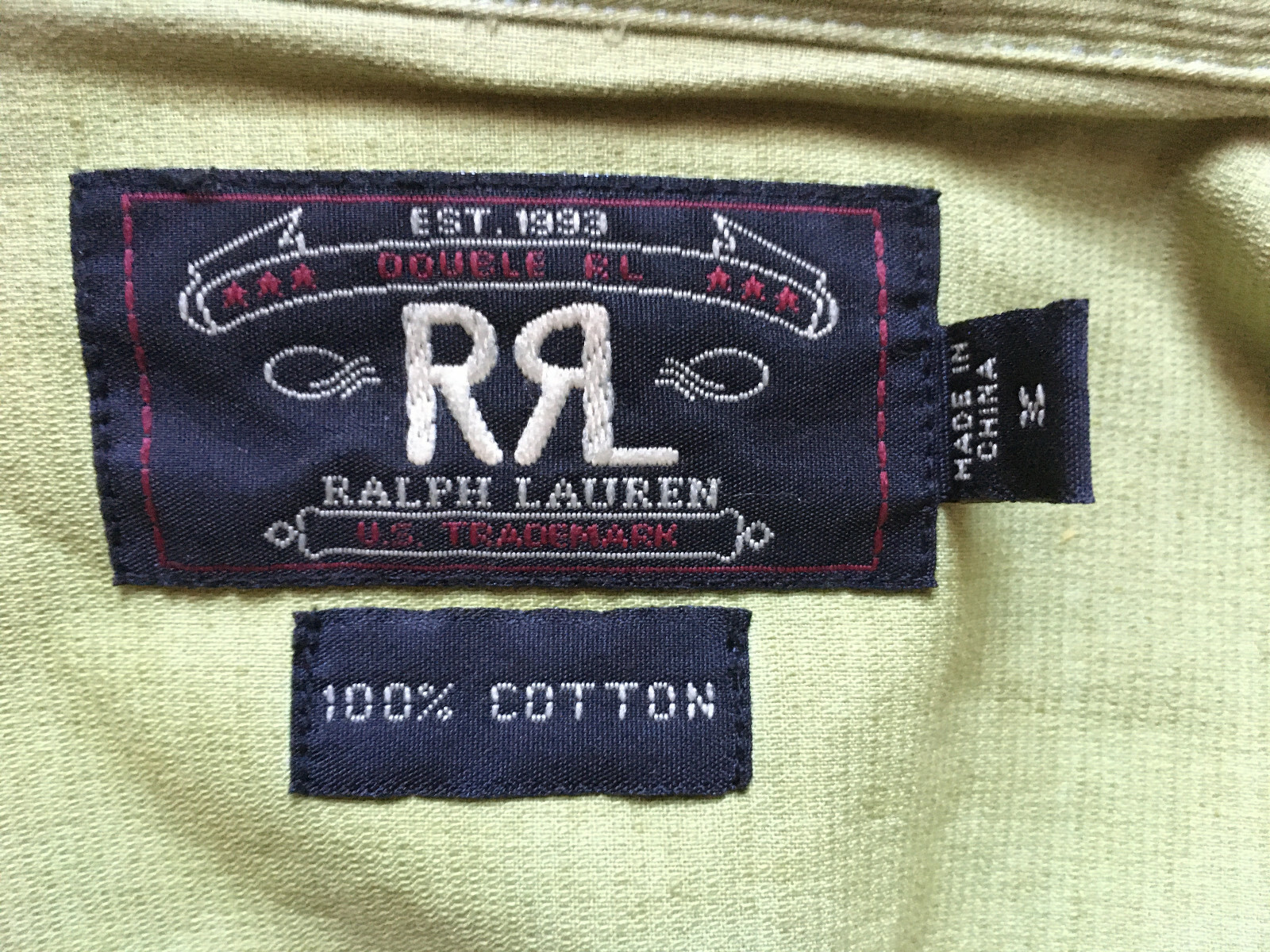 Double RL RRL western shirt, unique color, bedford co… - Gem