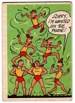 Miniature Comic Card - Goofy Series - Romantic Note (2.2 X 3.5 in) Mini ...