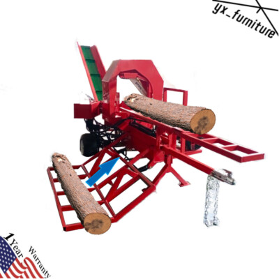 22t Firewood Wood Processor Log Splitter Skid Steer Attachment Forestry ...