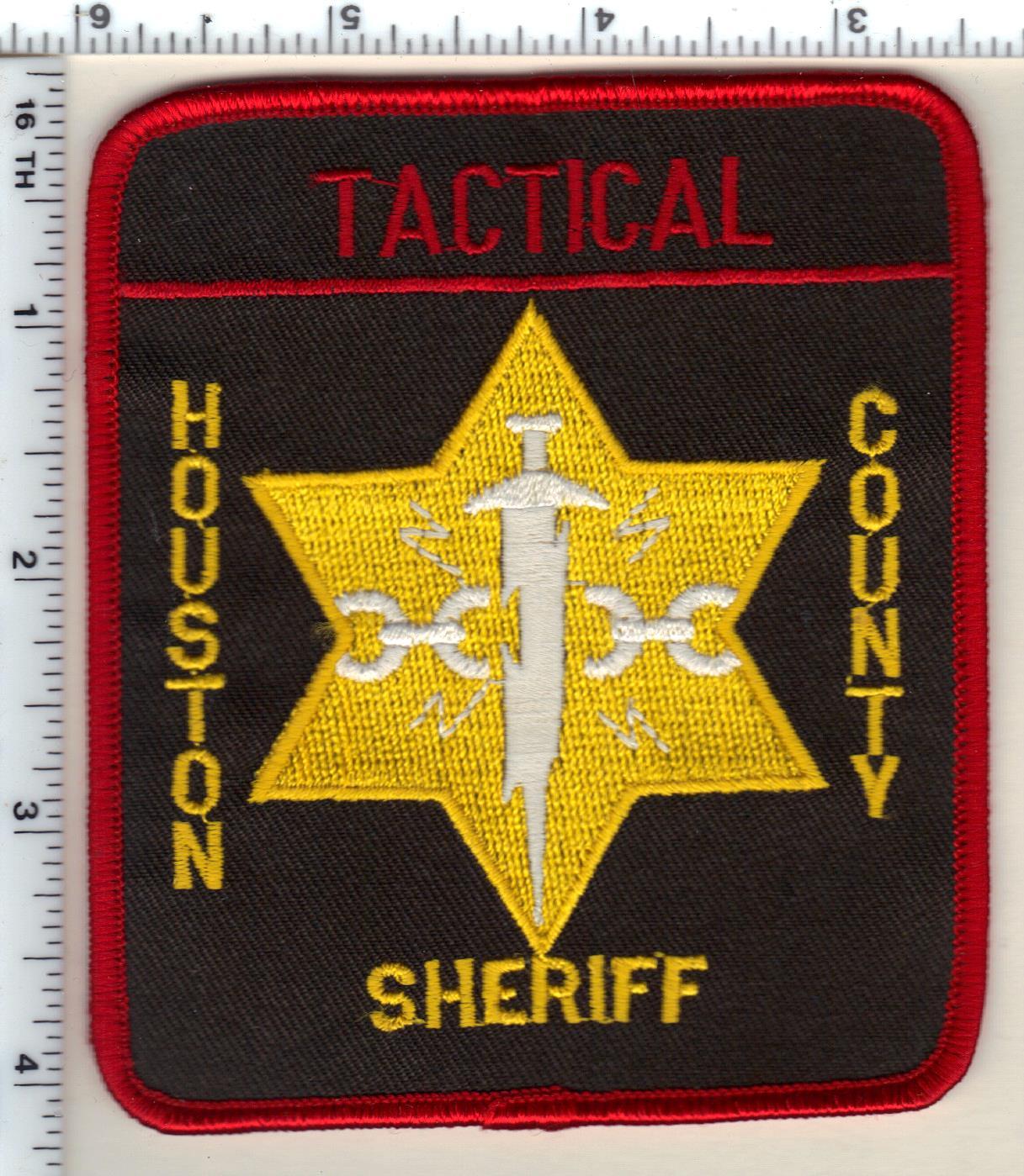 Houston County Sheriff (Texas) Tactical Shoulder Patch from the 1980's ...