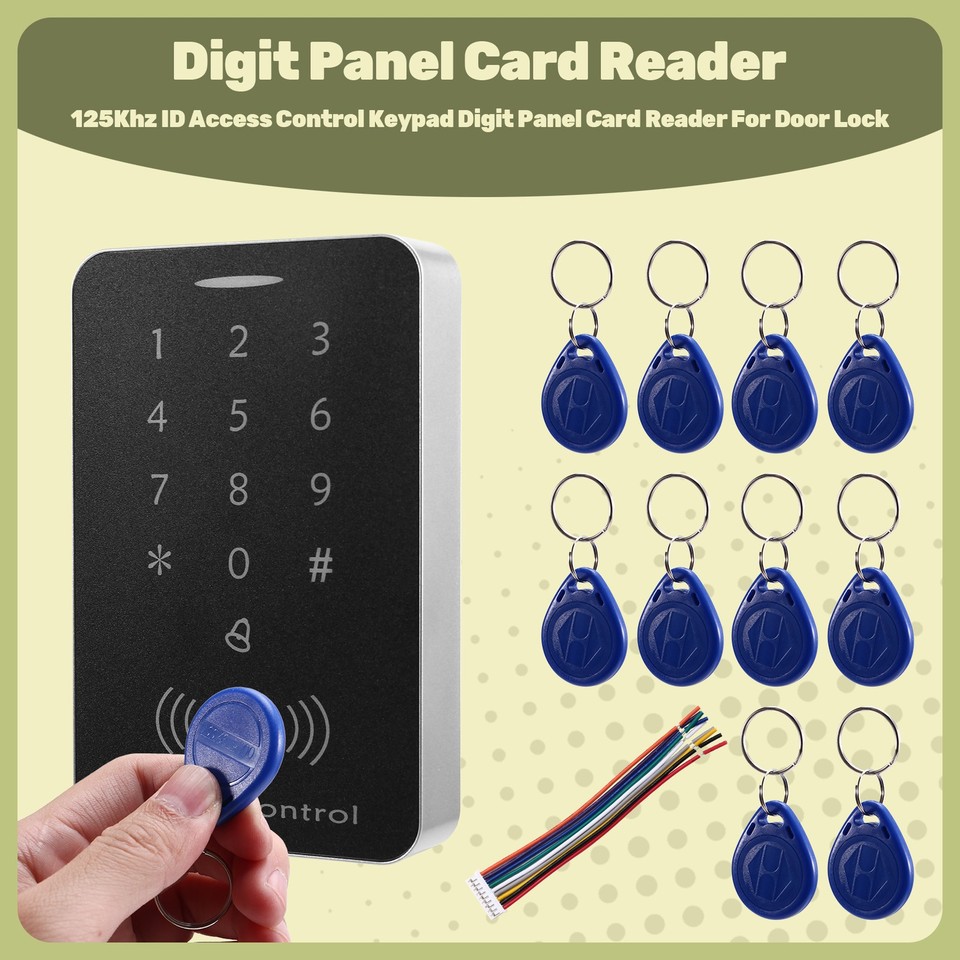 - Encrypted Standalone Access Controller 125Khz ID Access Control ...