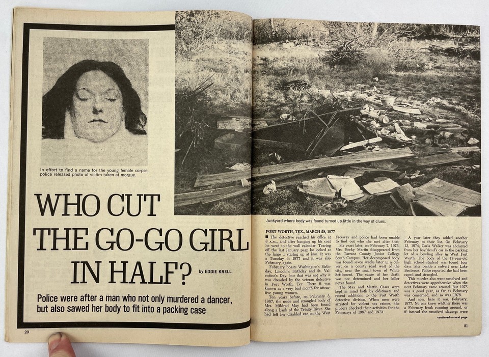 Front Page Detective Magazine, July 1977, Vintage True Crime Stories ...