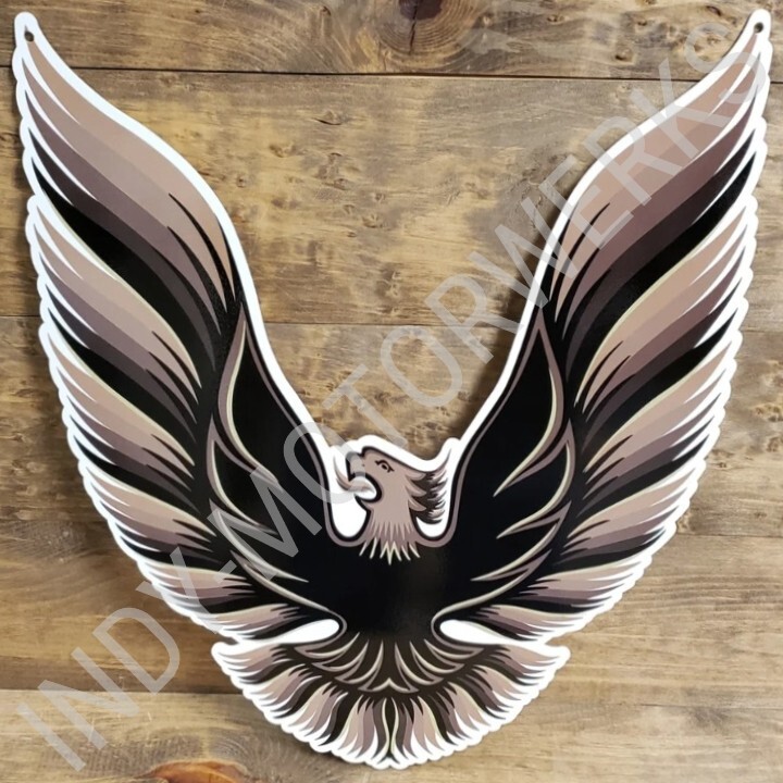FIREBIRD TRANS AM RISING PHOENIX HOOD BIRD LARGE WALL EMBLEM FULL 18" x ...