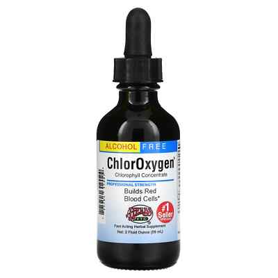 2 X Herbs Etc., ChlorOxygen, Chlorophyll Concentrate, Alcohol Free, 2 ...