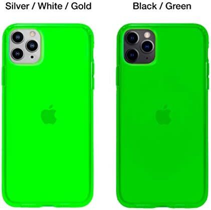 Compatible with iPhone 11 Case Neon Green - Cool Clear Protective Phone ...