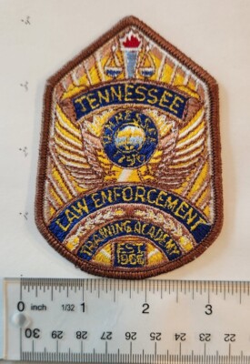 Tennessee-Police- Law Enforcement Training Academy patch-Brown Trim ...