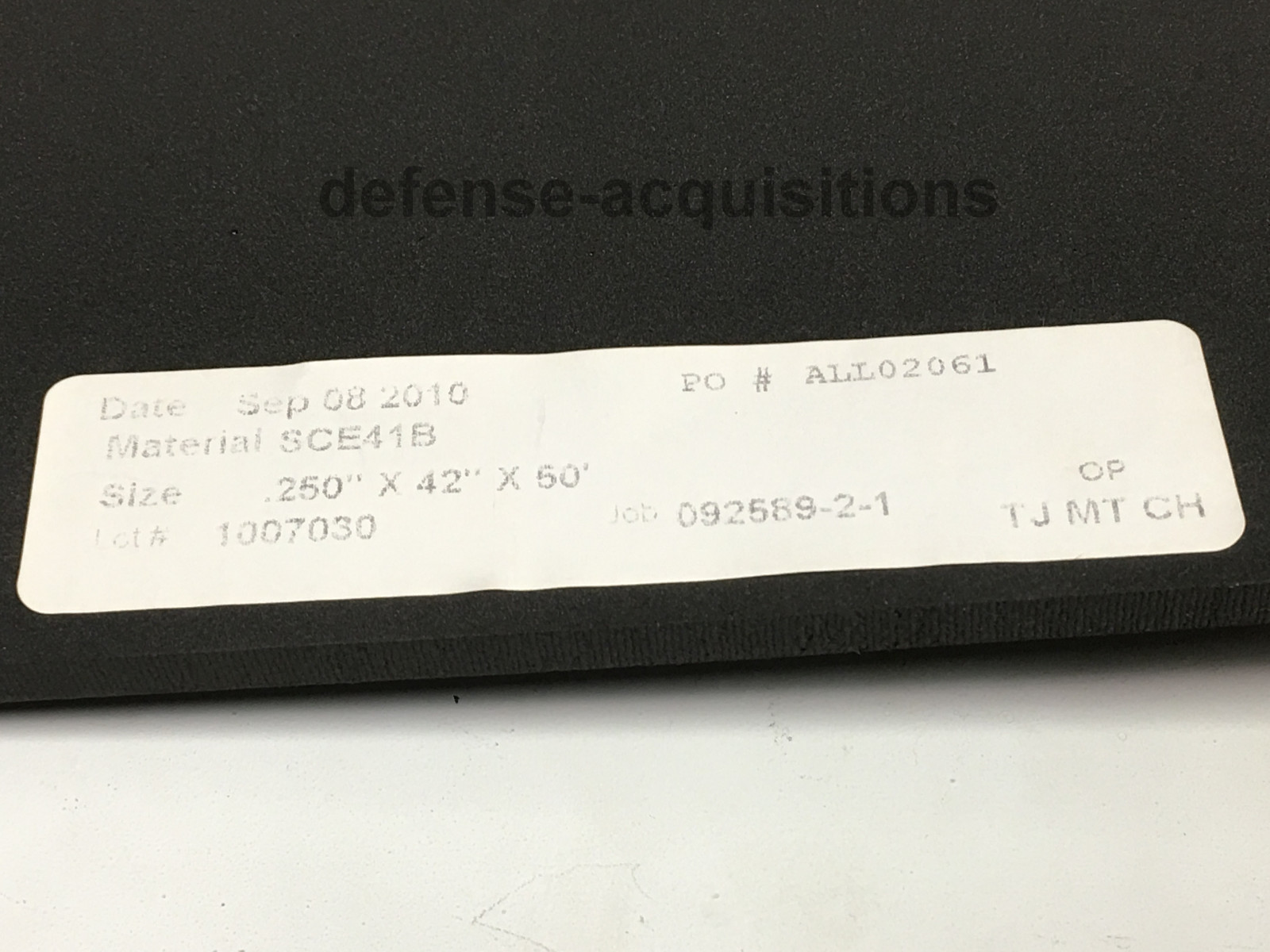 Neoprene Foam Closed Cell Sponge SBR EPDM Foam 1/4" thick x 42" x 12 ...