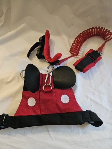 Lehoo Castle Child Toddler Safety Harness Mickey Mouse Leash Detachable ...