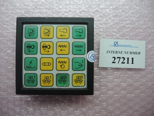 Input keypad SN. 126.236 A, SN. 123.497, ARB 667, Arburg Selogica spare ...