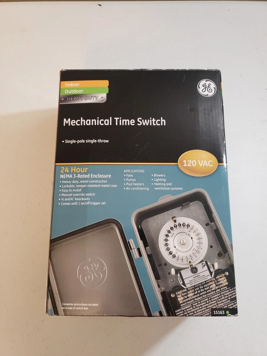 Ge Mechanical Time Switch
