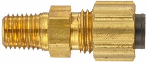 Eaton Weatherhead 1268X4X1 Brass CA360 Polyline Flareless Brass Fitting ...