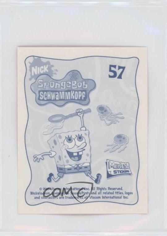 2007 Merlin Spongebob Schwammkopf Album Stickers Squidward #57 0ni9 | eBay