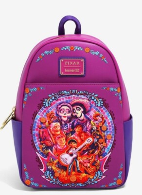 Loungefly Disney Pixar Coco Family Mural Mini Backpack Exclusive New | eBay