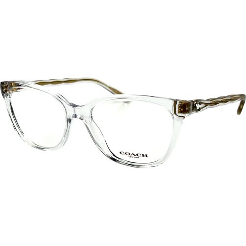 Coach HC6186 Womens Plastic Eyeglass Frame 5111 Clear 53-17 w Case for ...