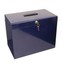 A4 Metal File Filing Box Office Storage Lockable 5 Free Suspension ...