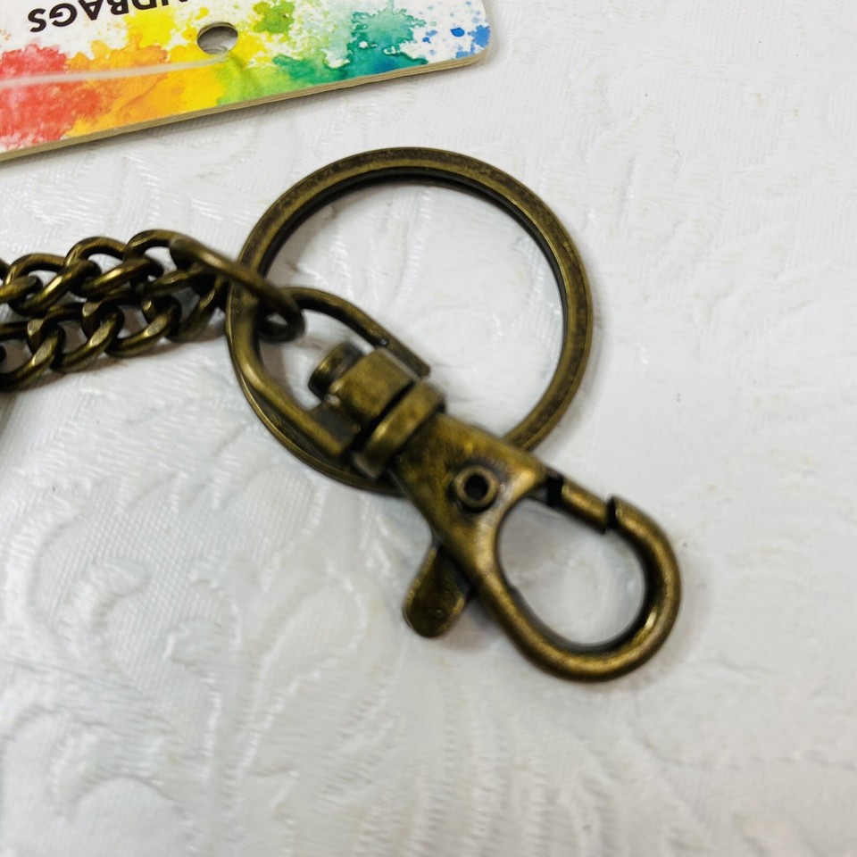 Chala Handbags Puppy Dog Keychain or Purse Charm Vegan Leather NEW ...