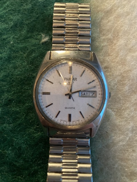 Vintage Mens Phasar Sears Roebuck Watch V348-8010 A1 With Speidel ...
