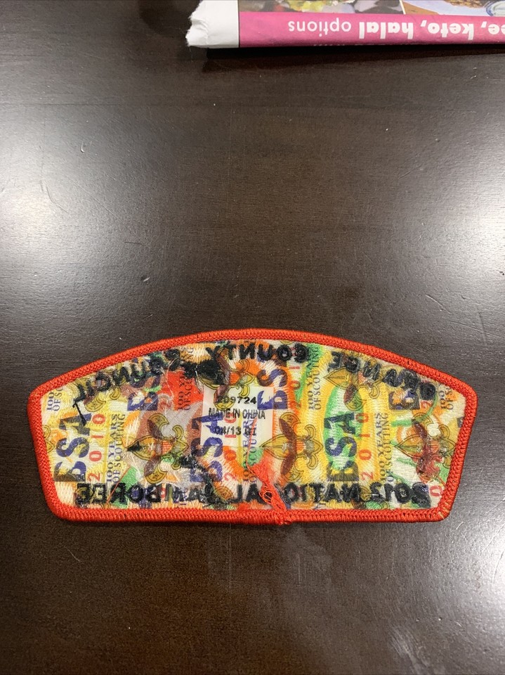 MINT 2013 JSP Orange County Council Orange Border | eBay