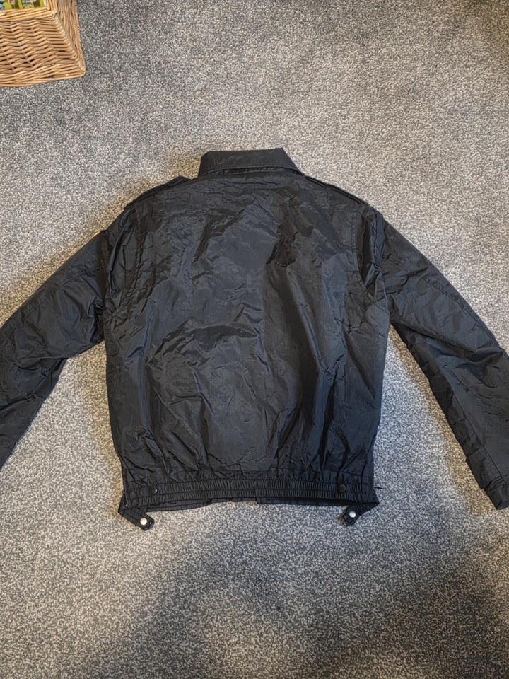 Blauer Mens Lined Police Tactical Uniform Jacket Black USA Large Bomber ...