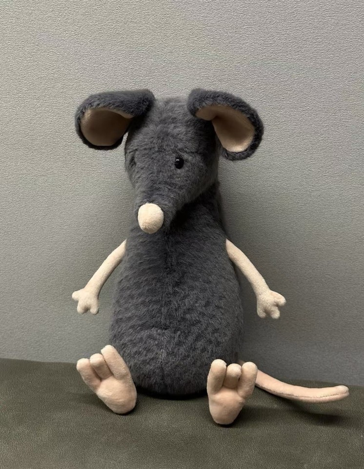Jellycat Lachlan Sad Rat Soft Stuffed Toys Gifts New With Tags+ Dust ...